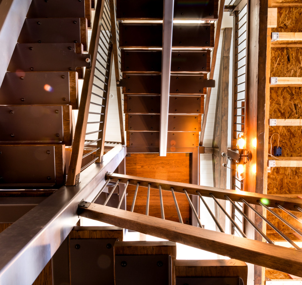Hickory Stairs – Campbells Customs